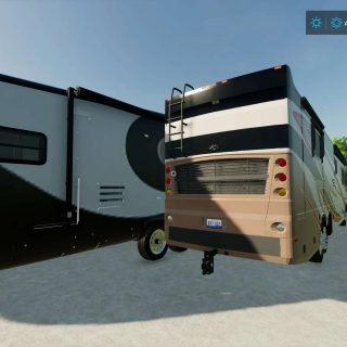 Campers Package v1.0 FS22 Mod | Farming Simulator 22 Mod