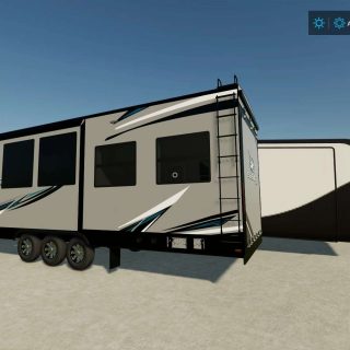 Campers Package v1.0 FS22 Mod | Farming Simulator 22 Mod