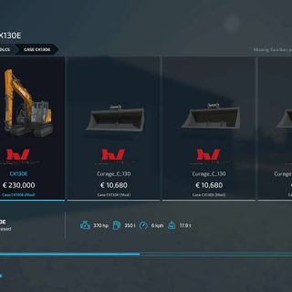 CASE CX130E v1.0.0.1 FS22 Mod | Farming Simulator 22 Mod