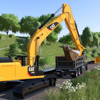 Cat 336EF v2.0 FS22 Mod | Farming Simulator 22 Mod