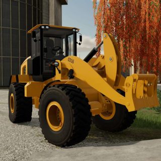 Caterpillar 938 Wheel Loader v1.5 FS22 Mod | Farming Simulator 22 Mod