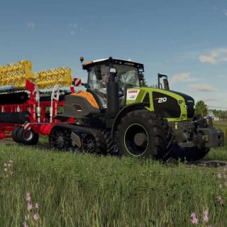 CLAAS AXION 930-960 TERRA TRAC v1.0 FS22 Mod | Farming Simulator 22 Mod