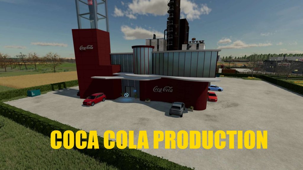 COCA COLA PRODUCTION V1.0.0.1 FS22 Mod | Farming Simulator 22 Mod