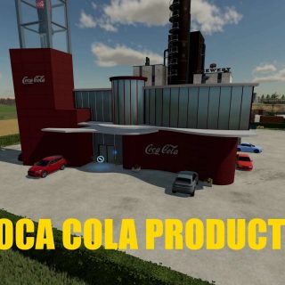 COCA COLA PRODUCTION V1.0.0.1 FS22 Mod | Farming Simulator 22 Mod