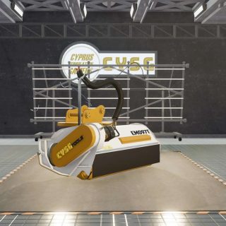 CYSGTools EM097T Excavator Mower v1.0 FS22 Mod | Farming Simulator 22 Mod