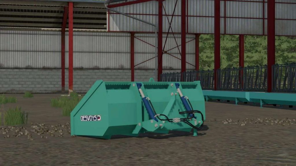 Desvoys agricultural bucket v1.0 FS22 Mod | Farming Simulator 22 Mod