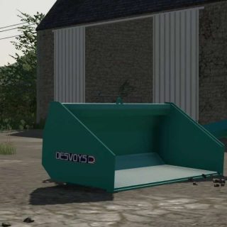 Desvoys agricultural bucket v1.0 FS22 Mod | Farming Simulator 22 Mod