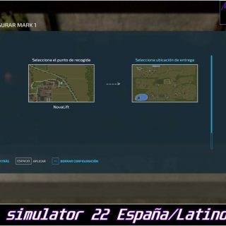Drone Delivery ESPANOL V1.0.0.2 FS22 Mod | Farming Simulator 22 Mod