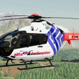 EC 135 Alfa Helicopter v1.0 FS22 Mod | Farming Simulator 22 Mod
