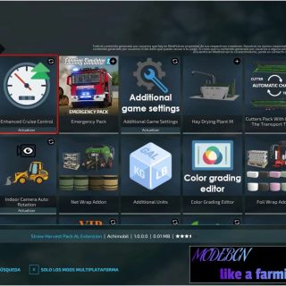 Enhanced Cruise Control ESPANOL V1.0.0.1 FS22 Mod | Farming Simulator ...