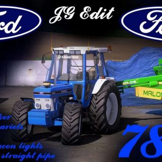 Ford 7810 Edited v1.0 FS22 Mod | Farming Simulator 22 Mod