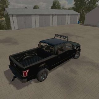 Ford F150 2019 Crew Cab v1.1 FS22 Mod | Farming Simulator 22 Mod