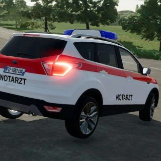 Ford Kuga Mk2f 2016 German Emergency Doctor Skin v1.0 FS22 Mod ...