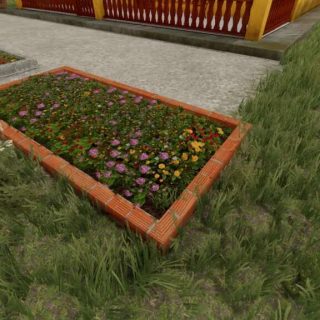 Garden Decoration v1.0 FS22 Mod | Farming Simulator 22 Mod