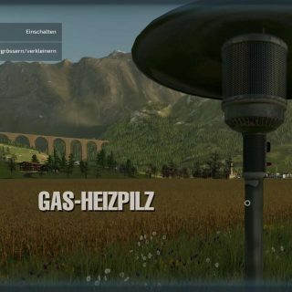Gas Patio Heater v1.0 FS22 Mod | Farming Simulator 22 Mod