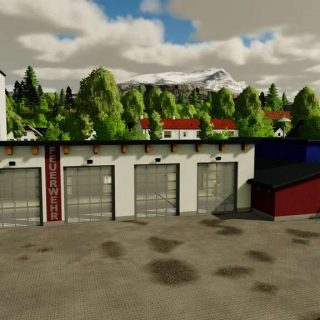 German Village Fire Department v1.0 FS22 Mod | Farming Simulator 22 Mod