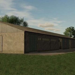 Grain Silo Hall Pack v1.0 FS22 Mod | Farming Simulator 22 Mod