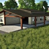 House With Pool v1.0 FS22 Mod | Farming Simulator 22 Mod