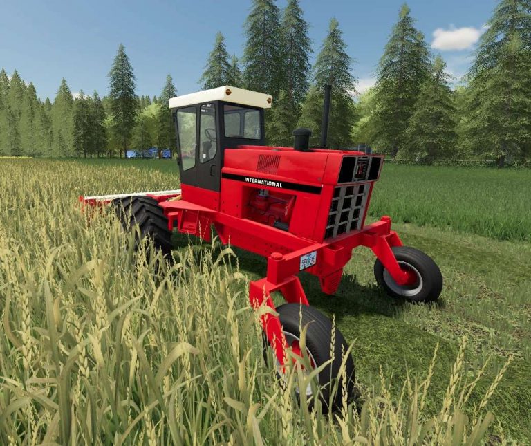 International Swather v1.0 FS22 Mod | Farming Simulator 22 Mod