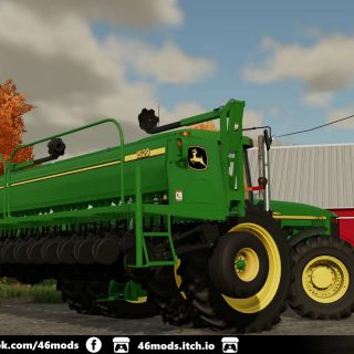 John Deere 1520, 3 points hitch seeder v1.0 FS22 Mod | Farming ...