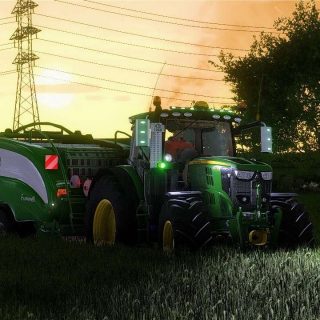 John Deere 6195R Edit v1.0 FS22 Mod | Farming Simulator 22 Mod