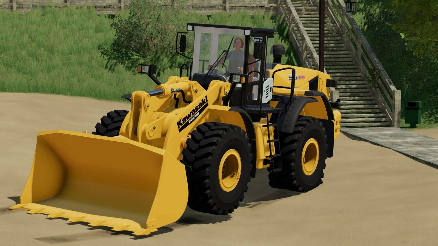 Kawasaki 90Z7 v1.0 FS22 Mod | Farming Simulator 22 Mod