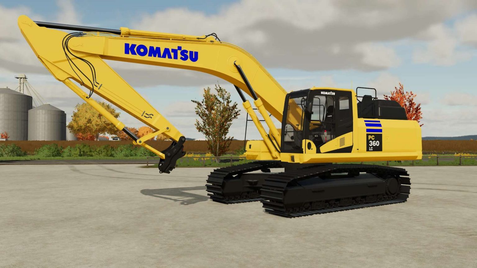 Komatsu PC360 v1.4 FS22 Mod | Farming Simulator 22 Mod