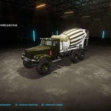 KRAZ 255B CONCRETE MIXER v2.0 FS22 Mod | Farming Simulator 22 Mod