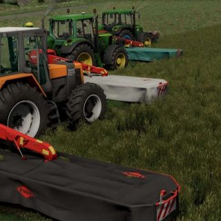 Kuhn / Kverneland mower pack v1.0.0.1 FS22 Mod | Farming Simulator 22 Mod