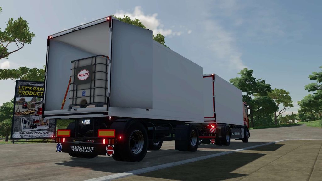 Lizard Cargo trailer v1.0 FS22 Mod | Farming Simulator 22 Mod