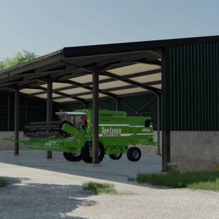 Metal Shelter Pack v1.0 FS22 Mod | Farming Simulator 22 Mod