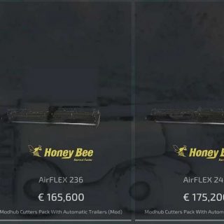 Modhub Cutters Pack With Automatic Trailers v1.0 FS22 Mod | Farming ...