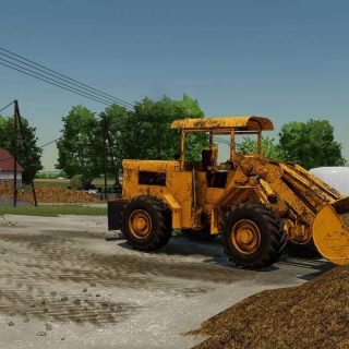 Muller Vintage Wheel Loader v1.0 FS22 Mod | Farming Simulator 22 Mod