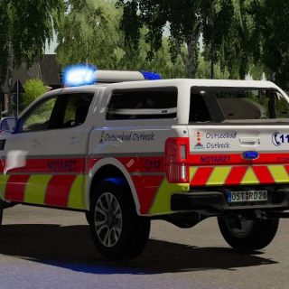 NEF des Rettungsdienst Ostbeck Skin v1.0 FS22 Mod | Farming Simulator ...