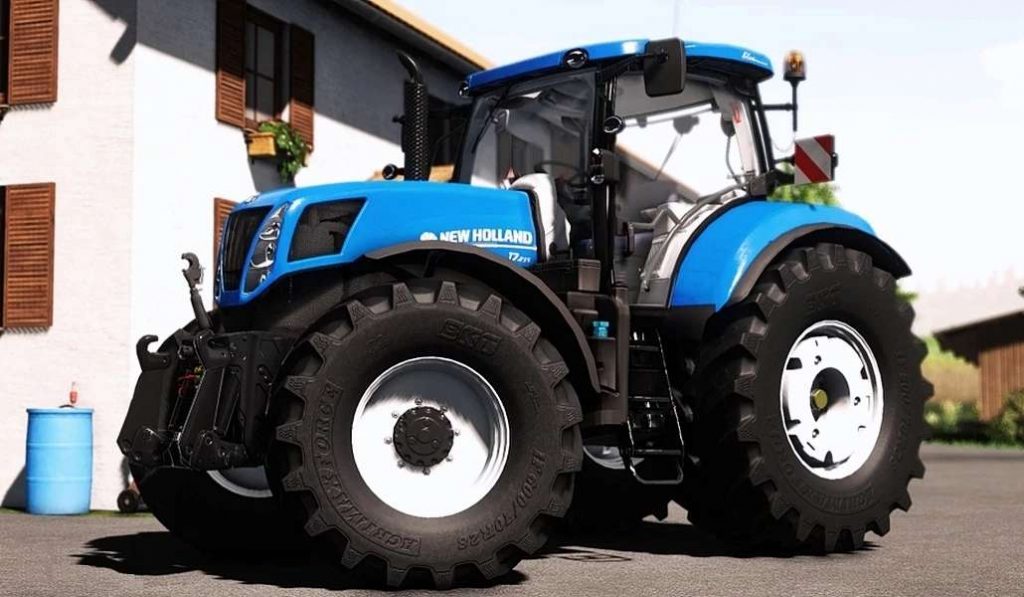 New Holland T7 AC Series v1.0 FS22 Mod | Farming Simulator 22 Mod