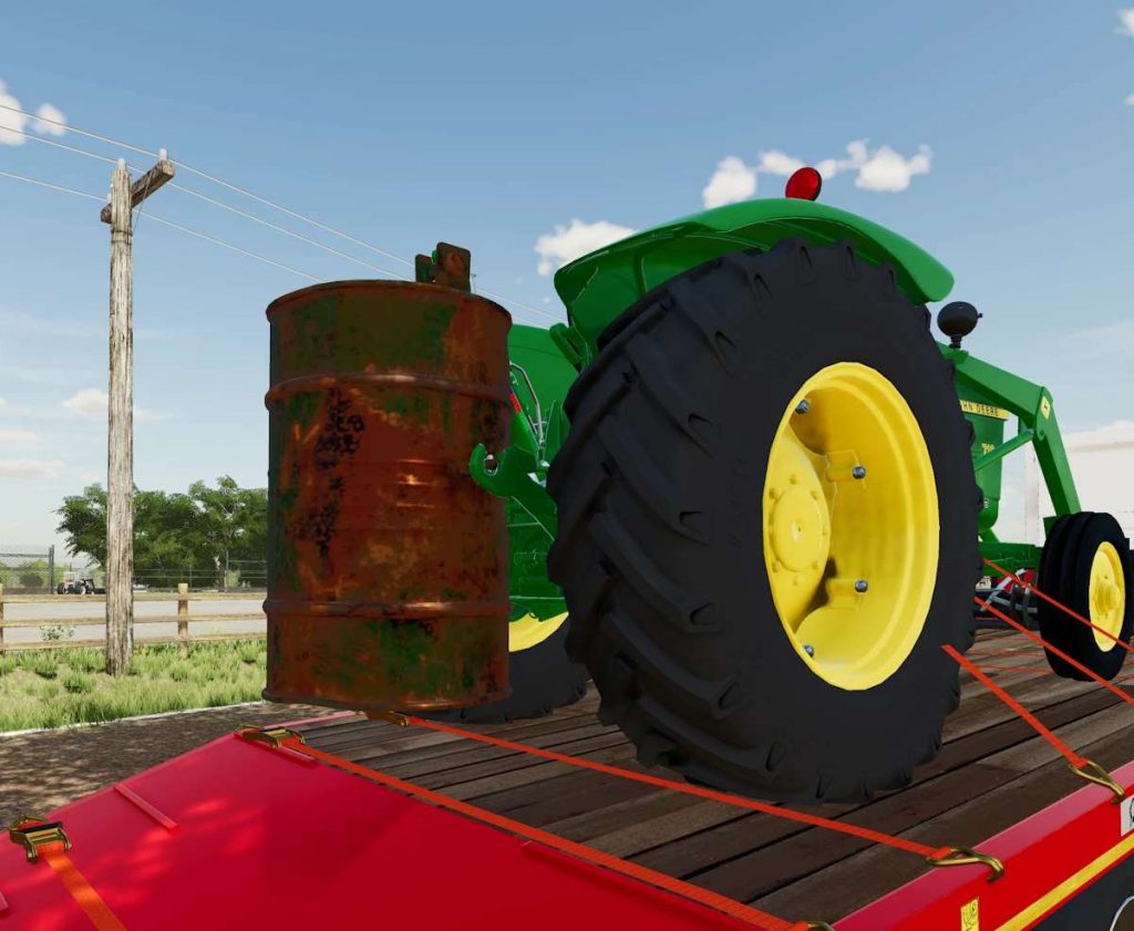 Old barrel Weight v1.0 FS22 Mod | Farming Simulator 22 Mod