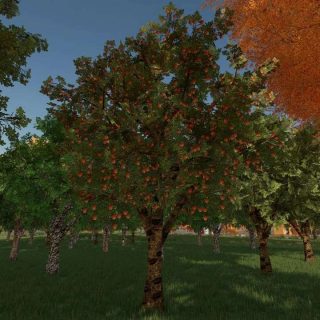 Orchards Fruits v1.1 FS22 Mod | Farming Simulator 22 Mod