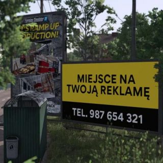 Placeable Billboards Pack v1.0 FS22 Mod | Farming Simulator 22 Mod