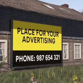 Placeable Billboards Pack v1.0 FS22 Mod | Farming Simulator 22 Mod
