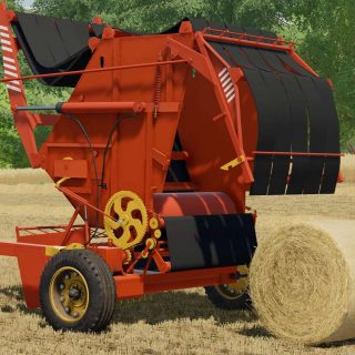 PRP 1.6 Round Baler v1.0 FS22 Mod | Farming Simulator 22 Mod
