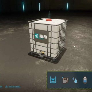 Refillable IBC Tank v1.0 FS22 Mod | Farming Simulator 22 Mod
