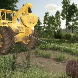 Skidder MF320 v1.0 FS22 Mod | Farming Simulator 22 Mod