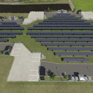 Solar Farms v1.0 FS22 Mod | Farming Simulator 22 Mod