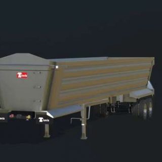 Travis wedge end dump V2.0 FS22 Mod | Farming Simulator 22 Mod
