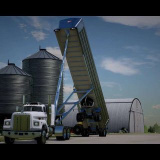 Travis wedge end dump V2.0 FS22 Mod | Farming Simulator 22 Mod
