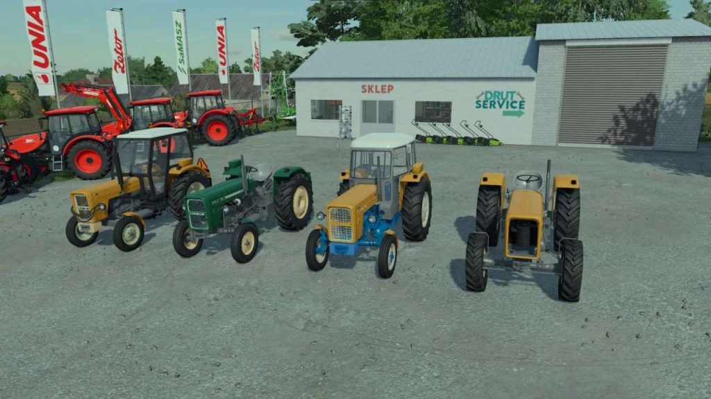 Ursus C350-360/3p/4x4 Pack v1.2 FS22 Mod | Farming Simulator 22 Mod