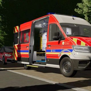 Volkswagen Crafter RTW v1.0 FS22 Mod | Farming Simulator 22 Mod