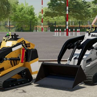 Wacker Neuson & Bobcat MT100 v1.0 FS22 Mod | Farming Simulator 22 Mod