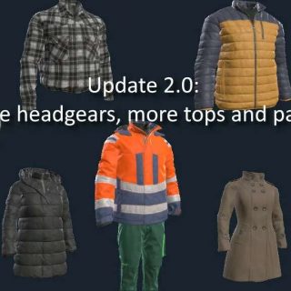 Wardrobe Plus v2.0.4 FS22 Mod | Farming Simulator 22 Mod