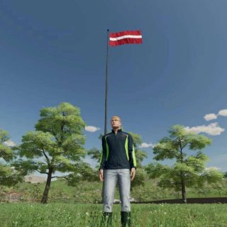 World Country Flag v2.9 FS22 Mod | Farming Simulator 22 Mod
